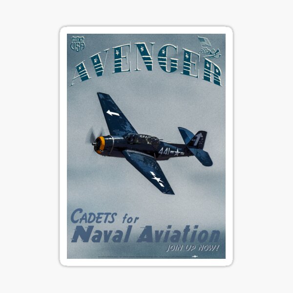 "Torpedo bomber Illustration_01" Sticker for Sale by SEADOGPRINTS ...