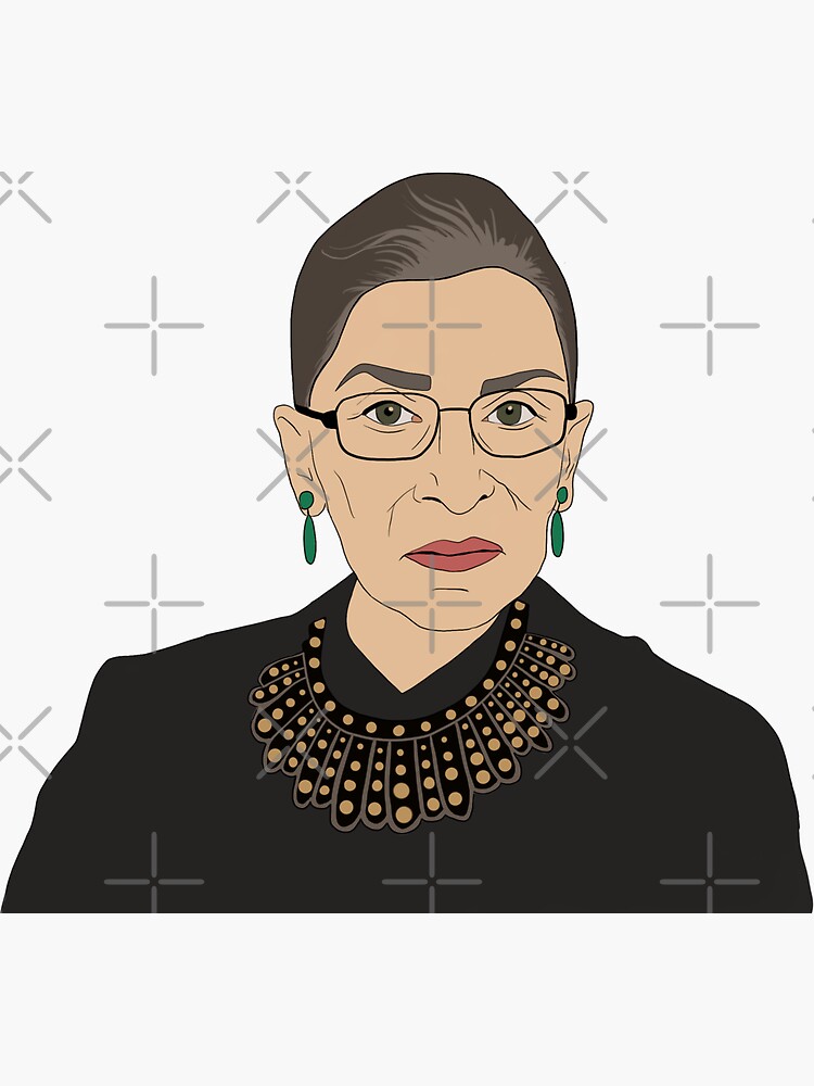 "RBG" Sticker for Sale by feministlove | Redbubble