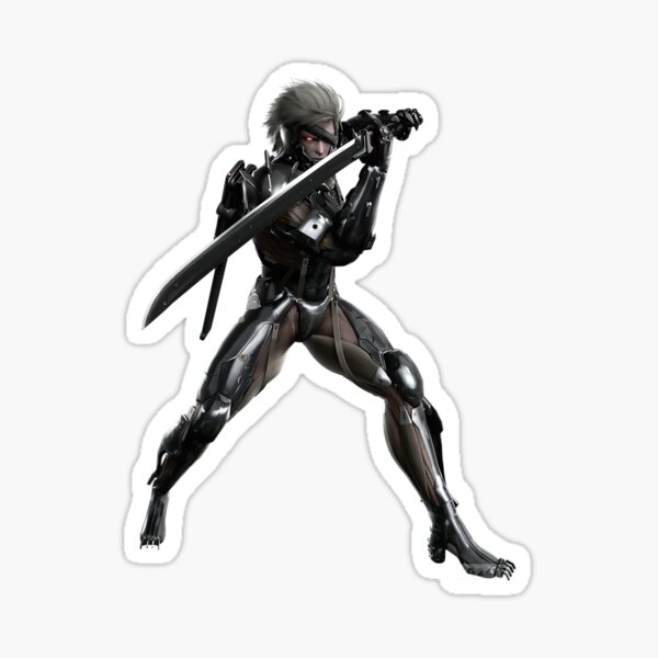 "MGR - Raiden" Sticker by FuckDuckForLife | Redbubble