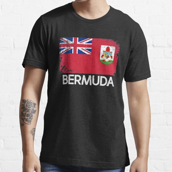 "Bermudan Flag Design | Vintage Made In Bermuda Gift" T-shirt for Sale ...