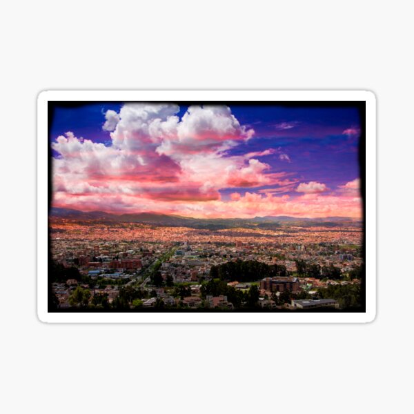 "Cuenca, From Turi" Sticker by alabca | Redbubble