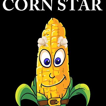 "Corn Corn Star Cornstar Corncob Corn Face T-Shirt Gift" Art Board ...