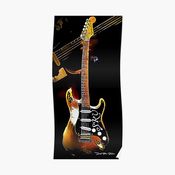 "SRV - Number One - Graphic 1" Poster by davidbstudios | Redbubble