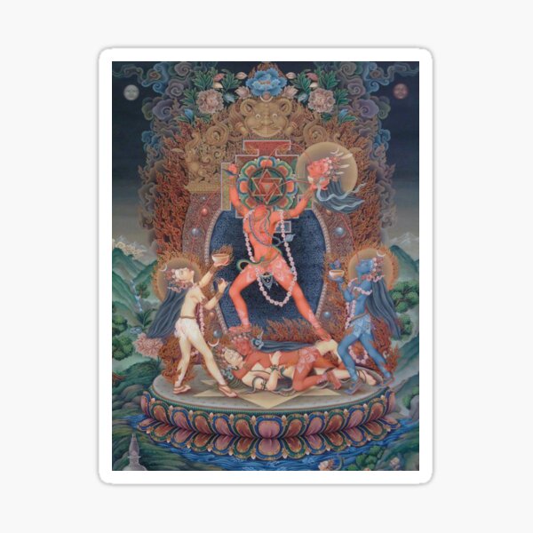 "Hindu - Kali 4" Sticker for Sale by GuyBlank | Redbubble