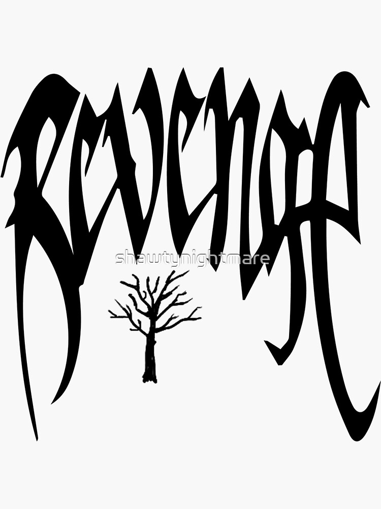 "xxxtentacion revenge" Sticker for Sale by shawtynightmare | Redbubble