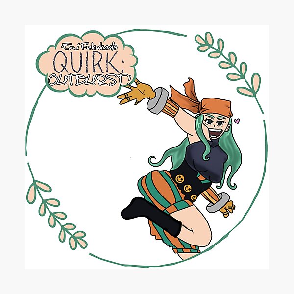 "Emi Fukukado: QUIRK Digital Drawing!" Photographic Print by FoxGroves ...