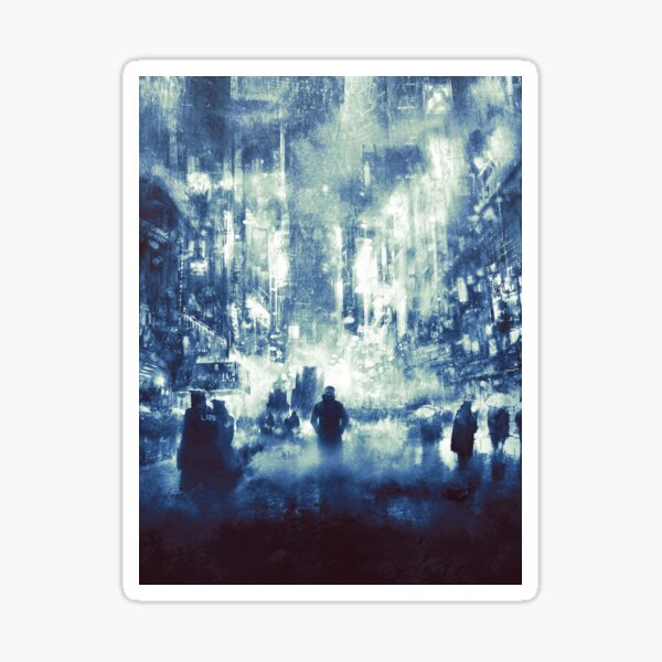 "blade runner - " Sticker by dantoiay | Redbubble