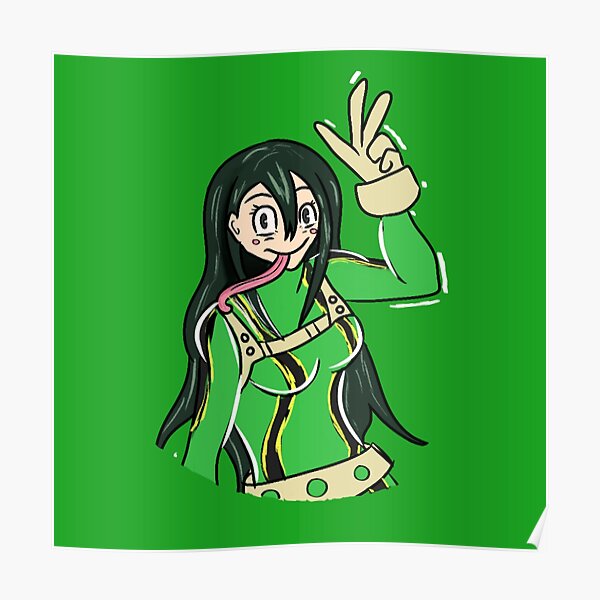 "Froppy: The Rainy Season Hero!" Poster by FoxGroves | Redbubble