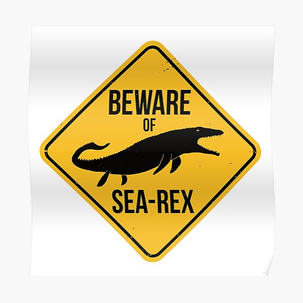Jurassic World Mosasaurus Posters | Redbubble