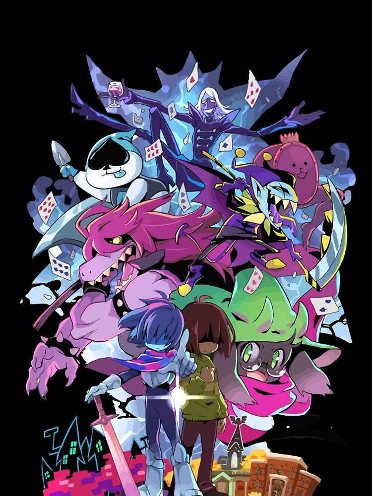 "Deltarune - Adventure" iPhone Case for Sale by Bigcoin | Redbubble