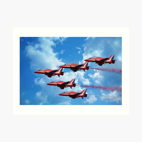 Raf Red Arrows Wall Art | Redbubble