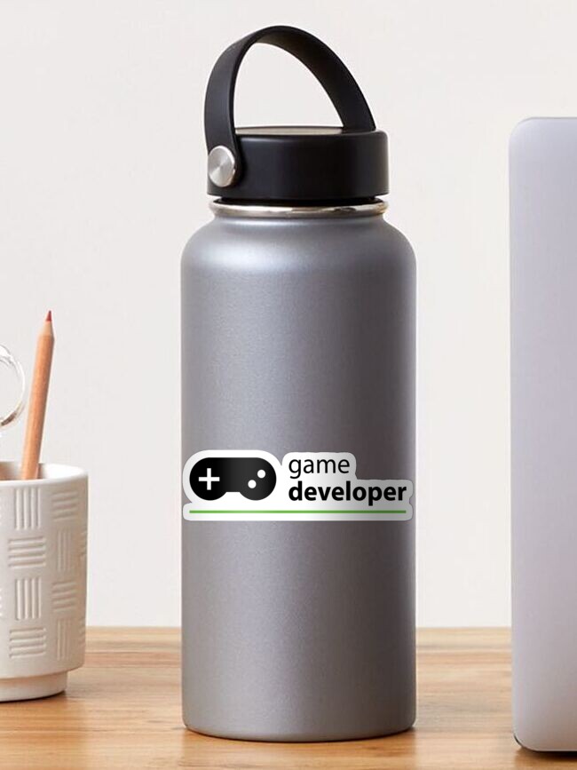 "Game Developer" Sticker for Sale by Evelyus | Redbubble