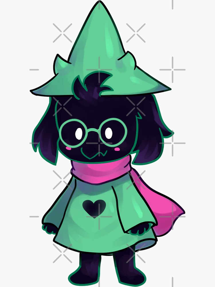 "Ralsei" Sticker for Sale by July-MonMon | Redbubble