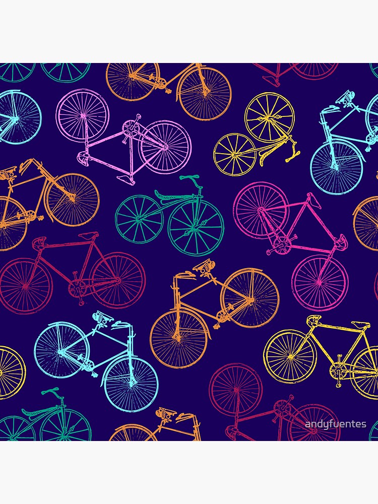 "Two Wheeler" Sticker for Sale by andyfuentes | Redbubble