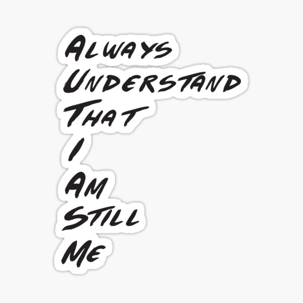 "AUTISM - Always Understand" Sticker by mruedesigns | Redbubble