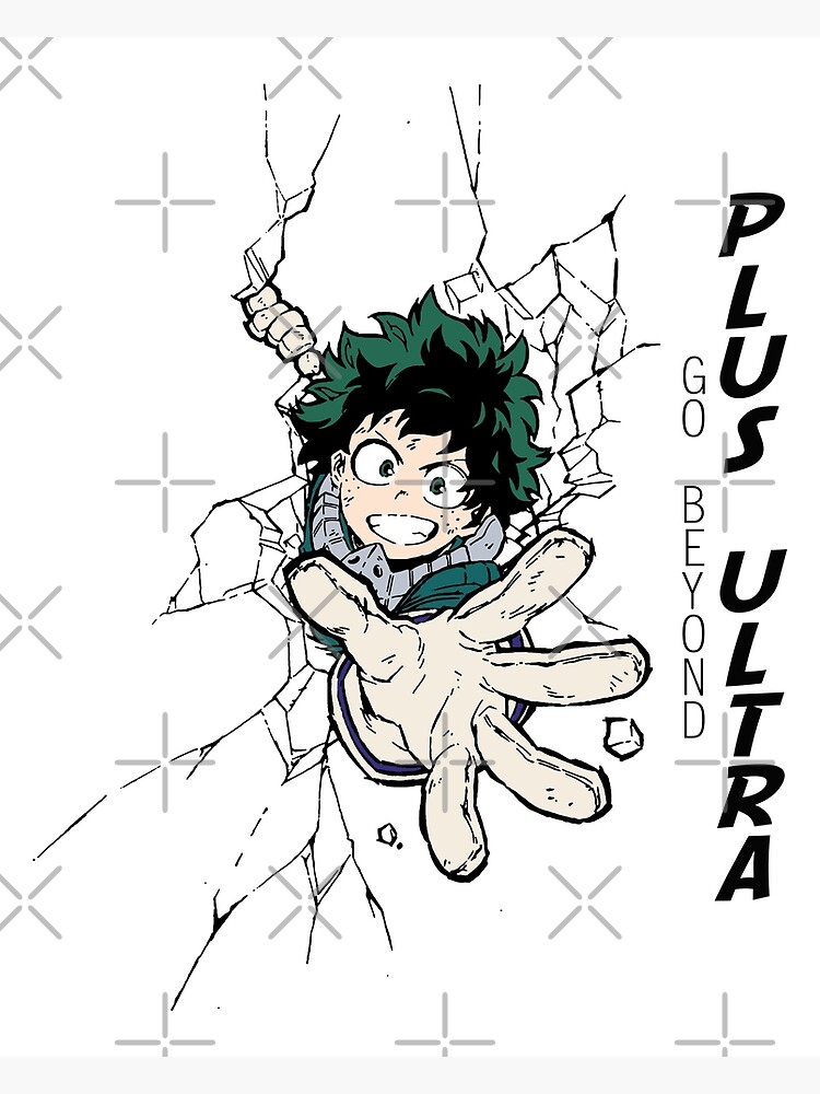 "Go Beyond! Plus Ultra!" Poster by Kyuubi713 | Redbubble