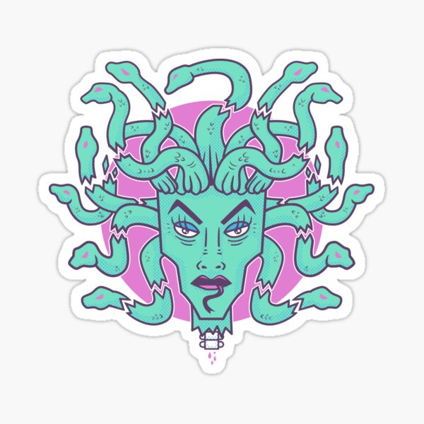 "Medusa" Sticker by strangethingsA | Redbubble