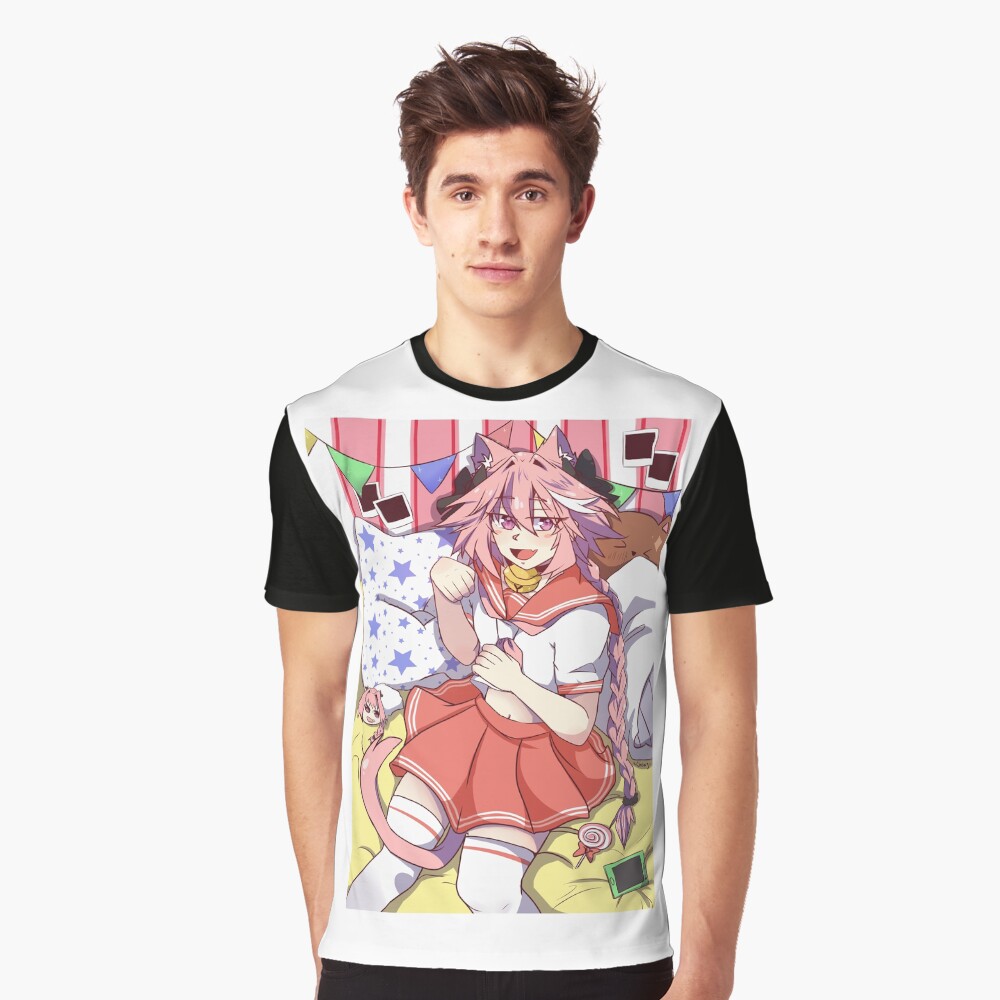 "Astolfo" T-shirt for Sale by Cherrybombsarts | Redbubble | astolfo ...