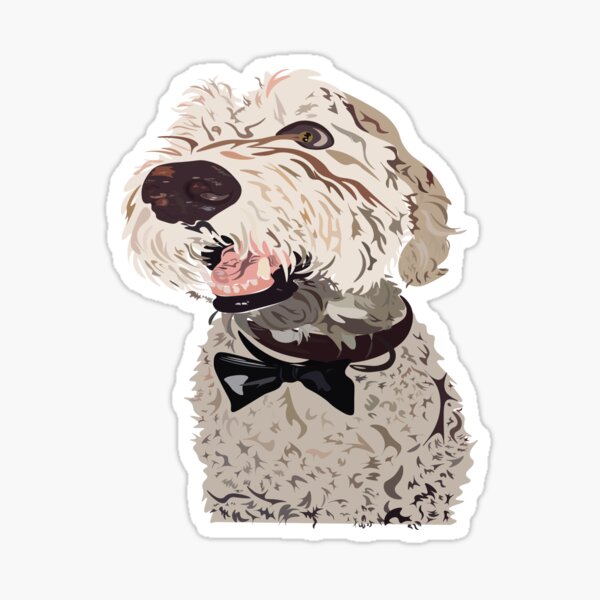 "Maxwell" Sticker by Kimkazmark | Redbubble