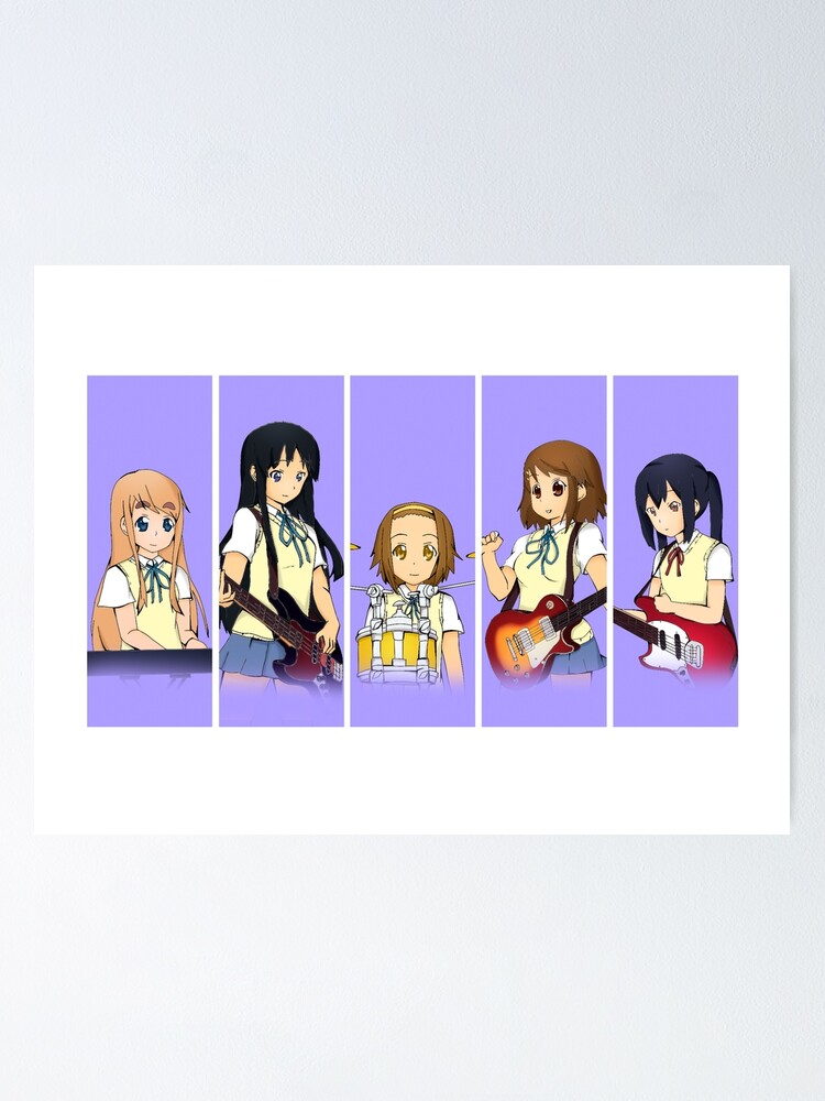 "K on" Poster by ZeroOmega12 | Redbubble