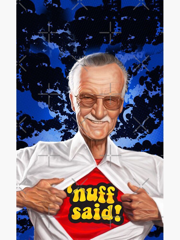 "NUFF SAID!" Sticker for Sale by kabul-ompong | Redbubble