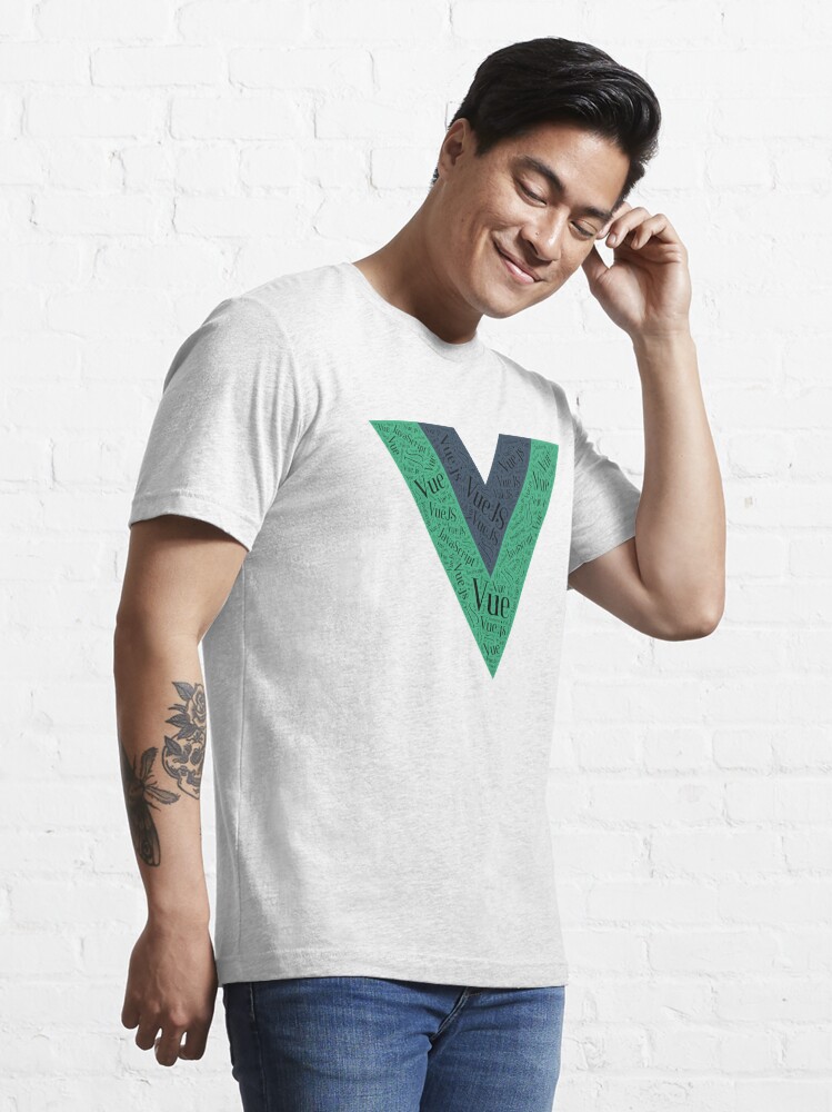 "Vue JS VueJS JavaScript Framework" T-shirt for Sale by vladocar | Redbubble | frontend t-shirts ...