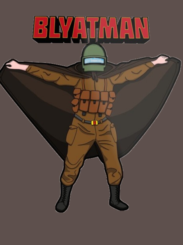 "Blyatman " T-shirt for Sale by hotdaddy68 | Redbubble | blyat t-shirts ...
