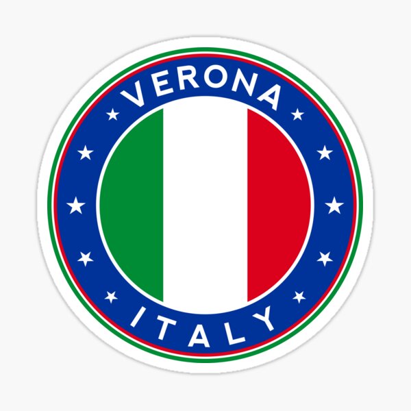 "Verona, Italy" Sticker for Sale by Alma-Studio | Redbubble