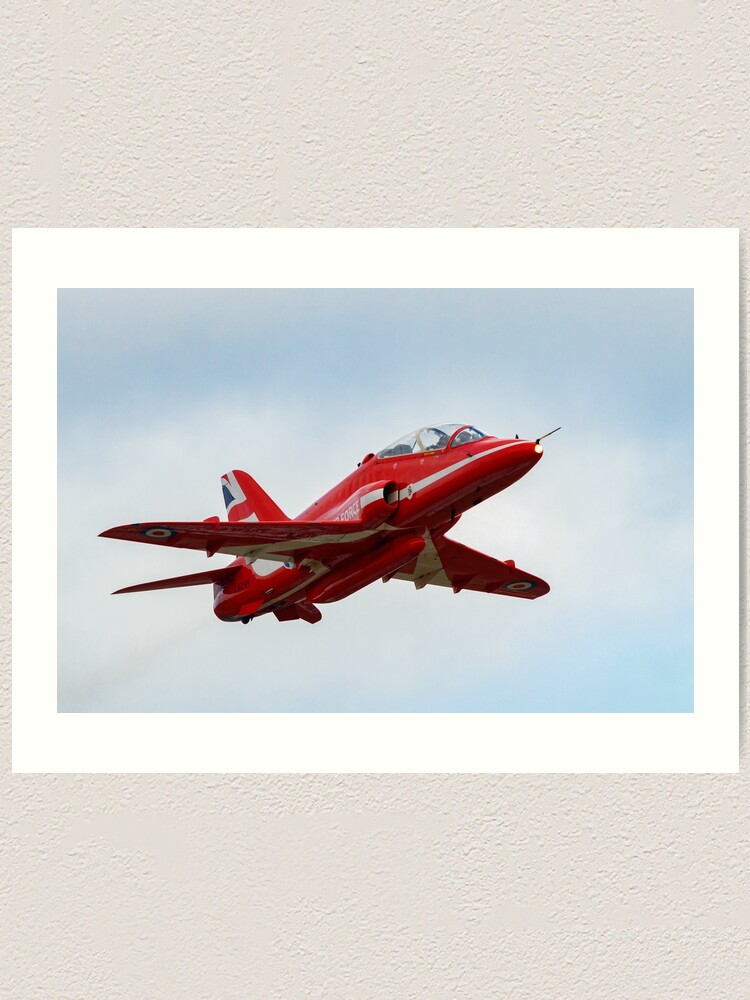"Raf Red Arrow" Art Print for Sale by Daveb771 | Redbubble