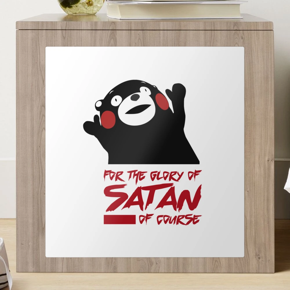 Kumamon Satana Satan's Glory, Kumamon Mascot, Meme, Cross Stitch, PDF