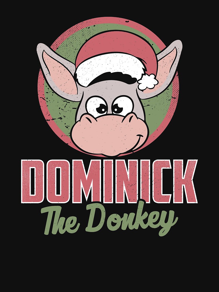 "Dominick The Donkey Italian Christmas" Pullover Hoodie for Sale by ...