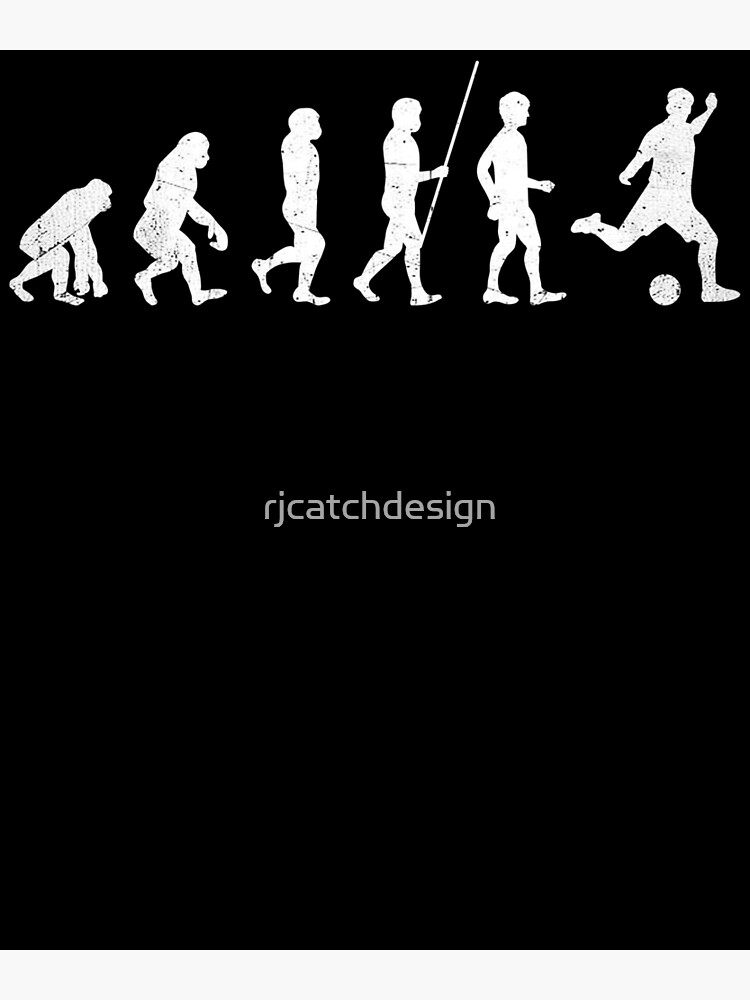 "Soccer Evolution" Poster by rjcatchdesign | Redbubble