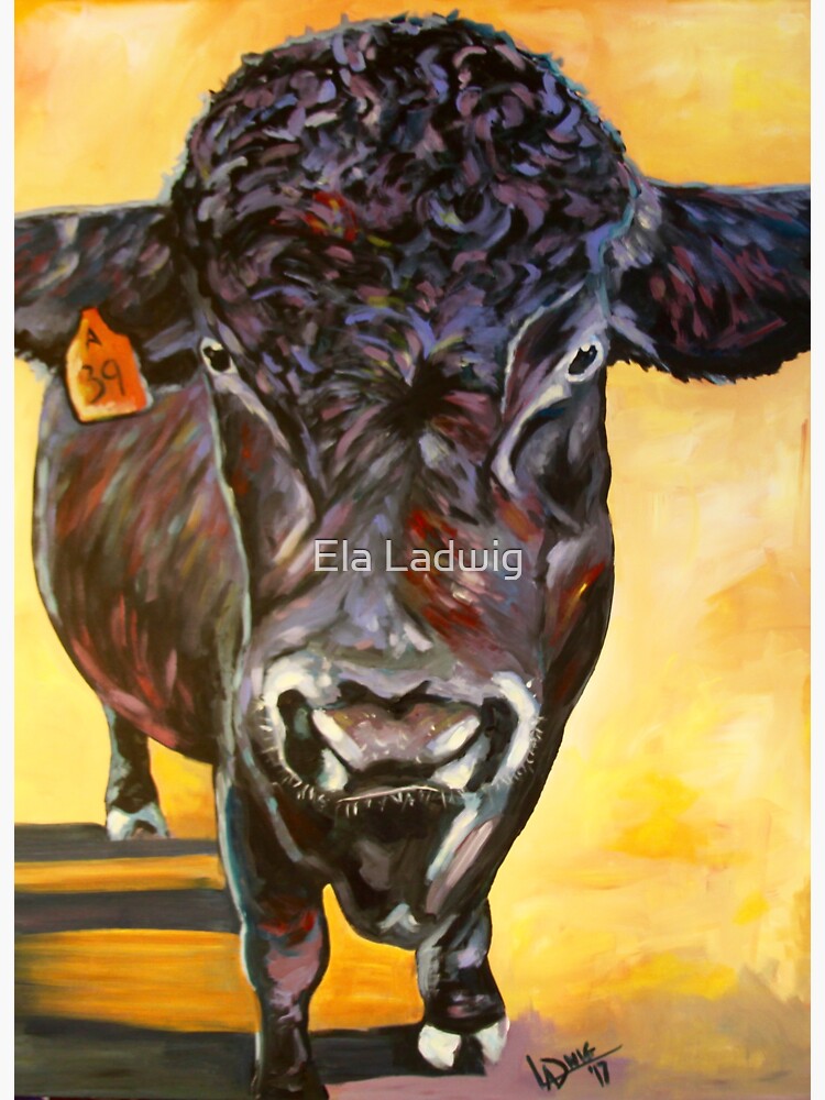 "Mr Angus" Sticker for Sale by bluehorse123 | Redbubble