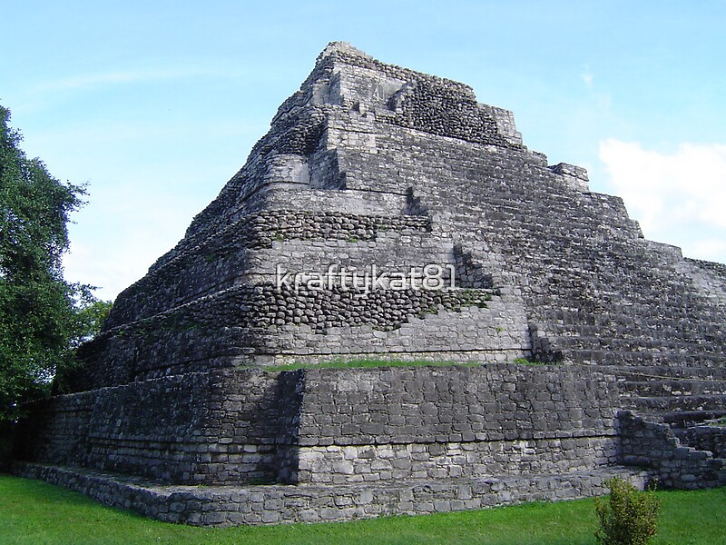 "Mayan Pyramid 2, Costa Maya, Mexico" by kraftykat81 | Redbubble