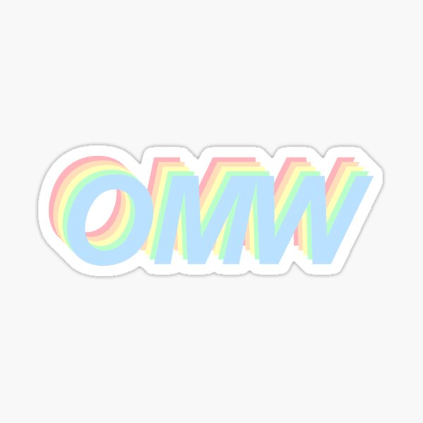 Omw Stickers | Redbubble