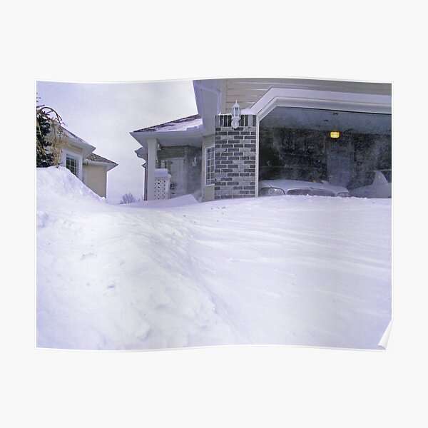 "Snowstorm" Poster by ABPhotoArt | Redbubble