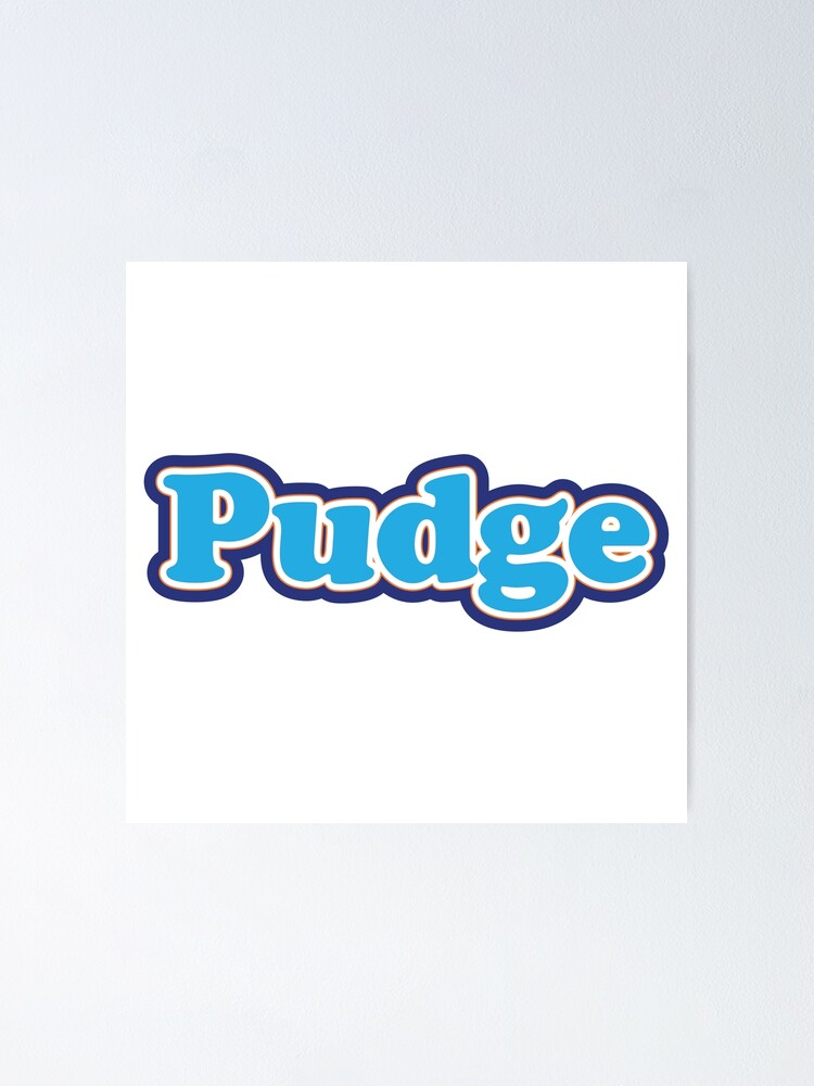 "Pudge" Poster for Sale by attractivedecoy | Redbubble