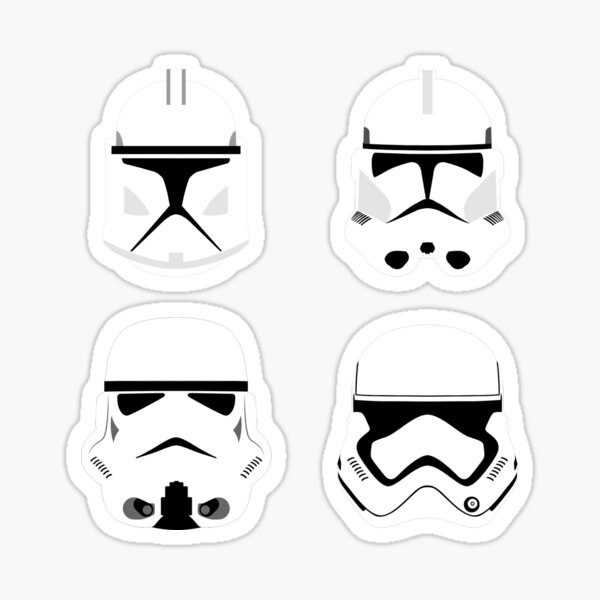 Storm Trooper Stickers | Redbubble