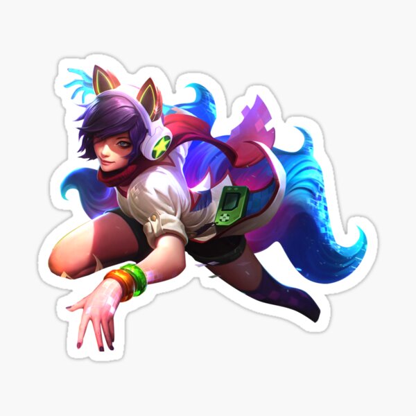 Ahri Stickers | Redbubble