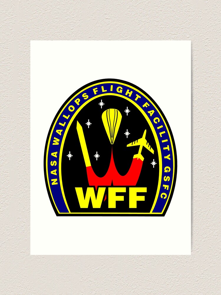 "Wallops Flight Facility (WFF) Logo" Art Print by Spacestuffplus ...