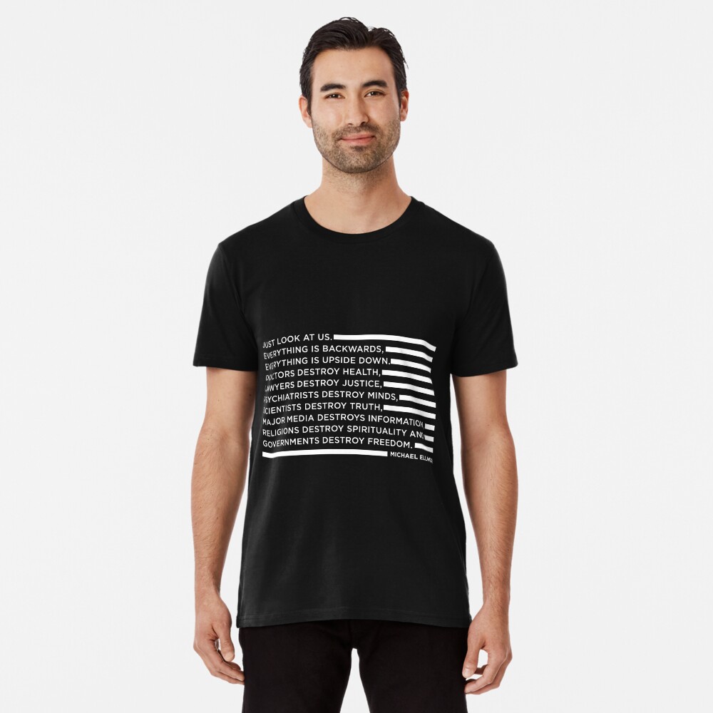 "Just look at us - Michael Ellner quote" Poster for Sale by DaniDesign ...