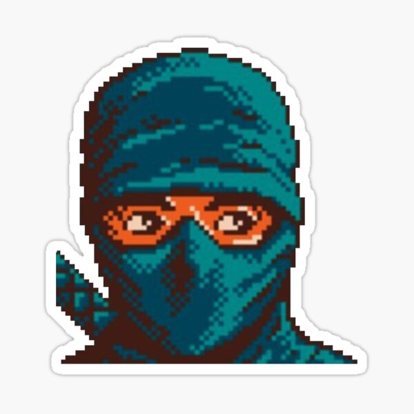 "The Messenger Ninja Man" Sticker for Sale by JoeF140 | Redbubble