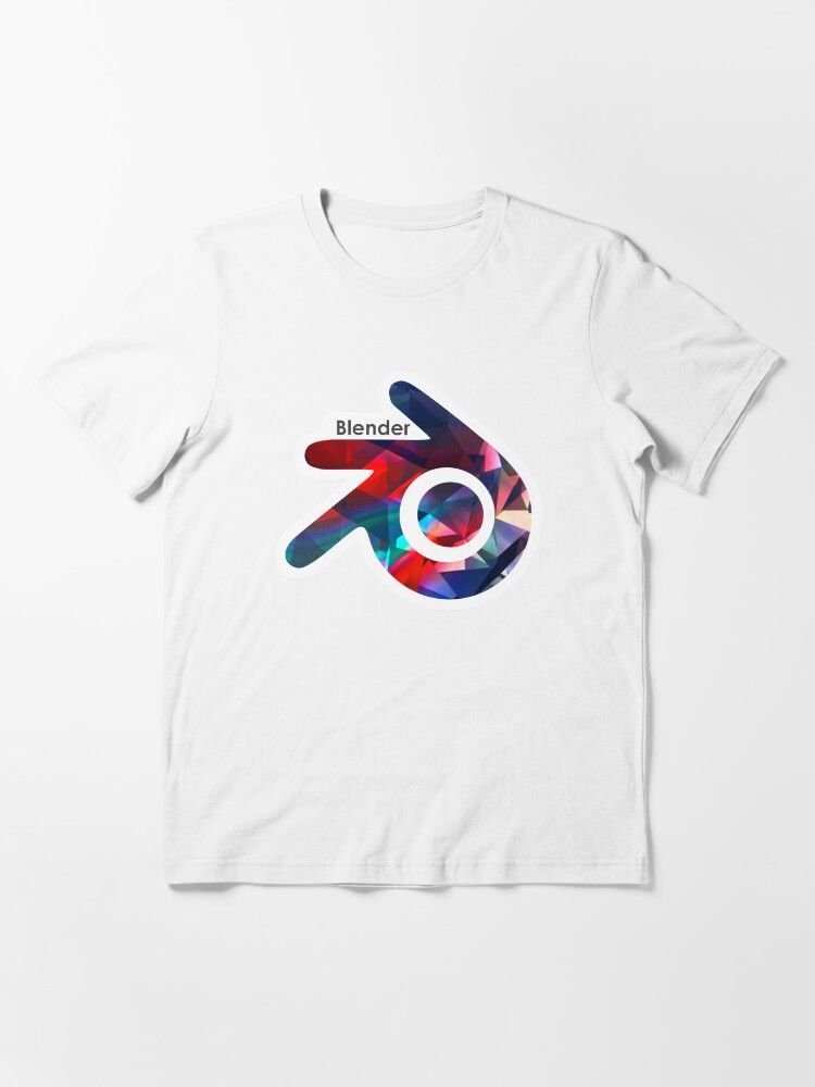 "Blender Logo (with white outline)" T-shirt for Sale by Kalephrex ...