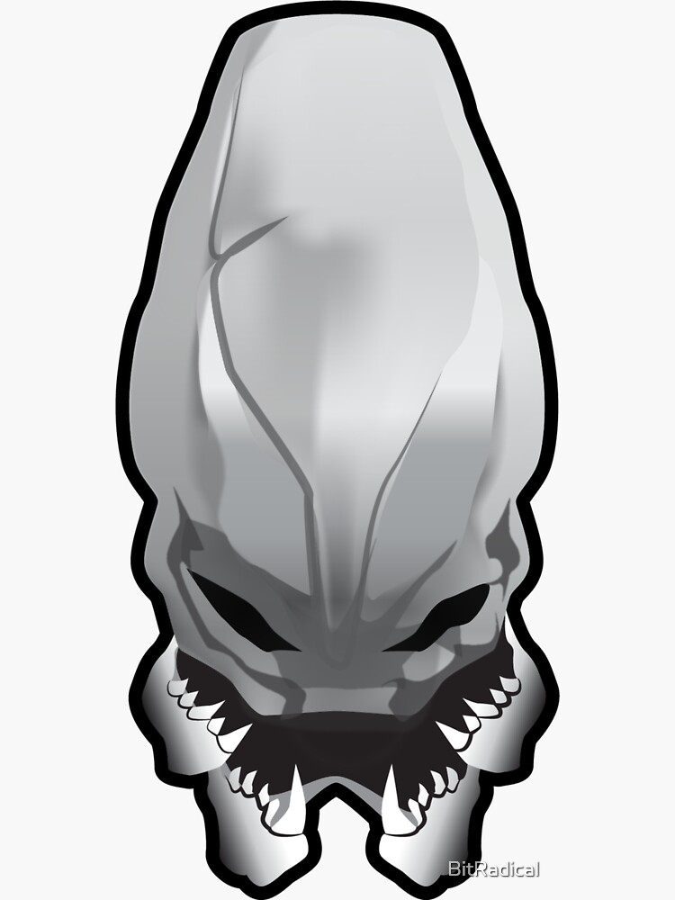"Halo Elite Legendary Skull" Sticker for Sale by BitRadical | Redbubble