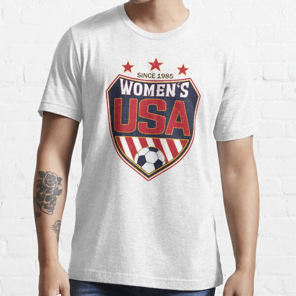 "USA Women's Soccer National Shield since 1985" T-shirt for Sale by ...
