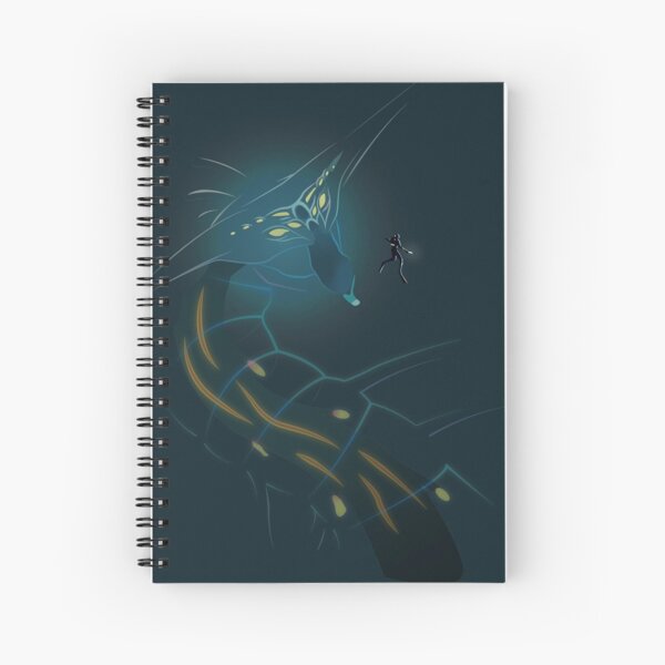 "Ghost Leviathan Attack" Spiral Notebook by maflarson | Redbubble