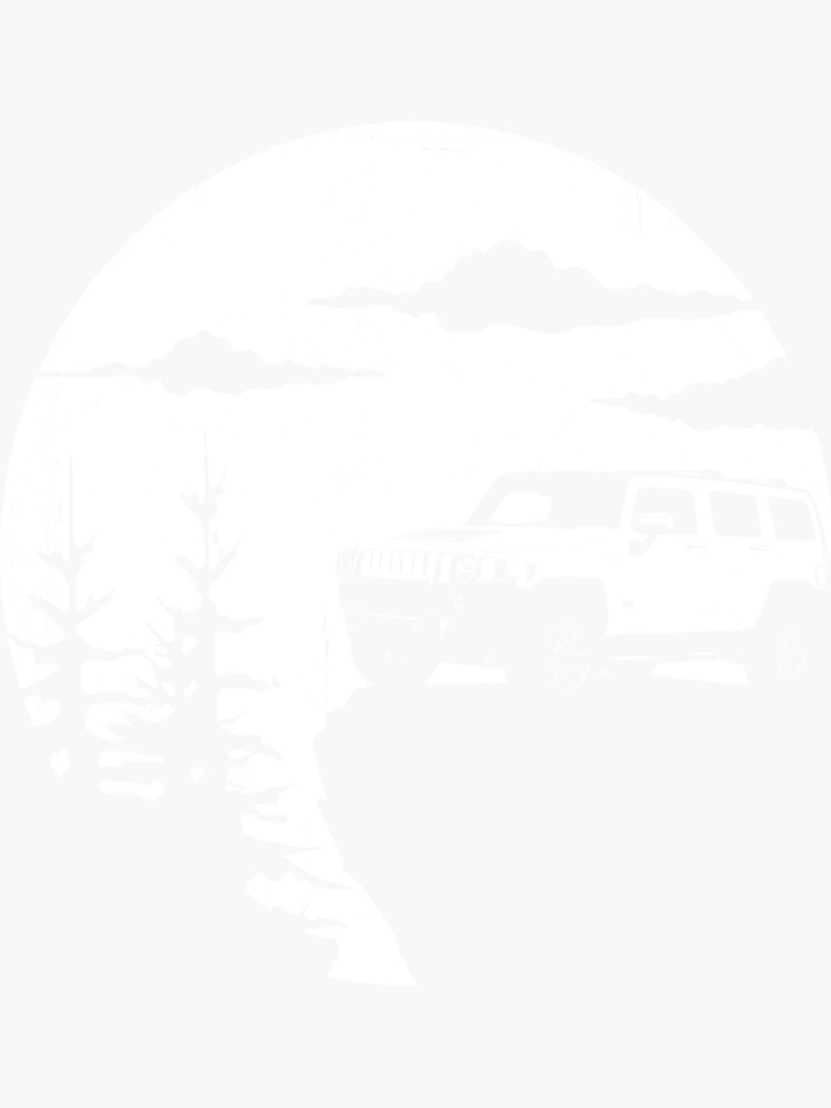 "Hummer H1 H2 H3 Adventure Off Road " Sticker for Sale by SunYahui ...