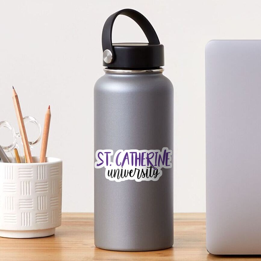 St Catherine University Sticker For Sale By Mynameisliana Redbubble
