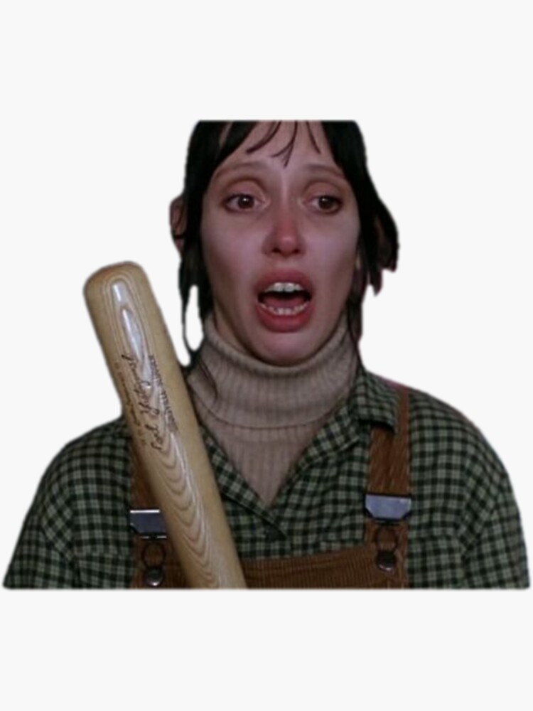 "The Shining" Sticker by Lightbulb1 | Redbubble