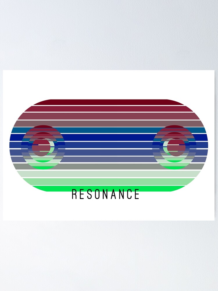 "Resonance" Poster by Avalinart | Redbubble